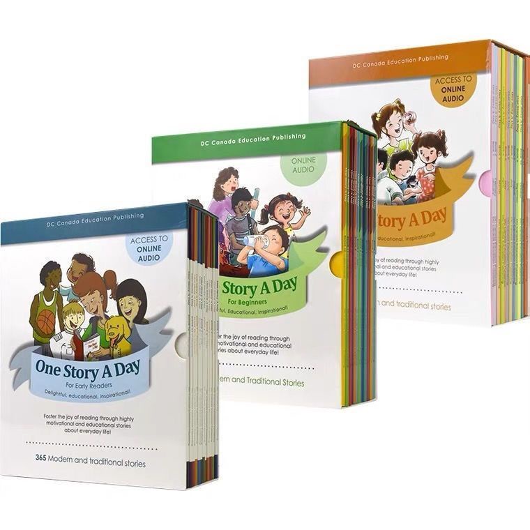 (Free Original Audio) One Story A Day Beginners Early Readers 12 books ...