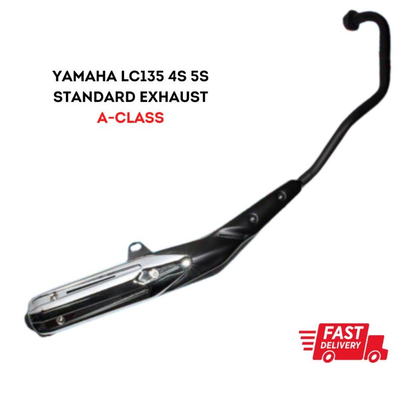 Yamaha LC135 4S 5S EXHAUST Standard STD LC135 Ekzos EXZOS LC135 V1 V2 ...