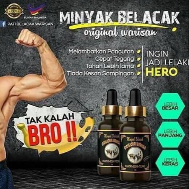💕Minyak Belacak 💯%Original Warisan 💕 | Shopee Malaysia