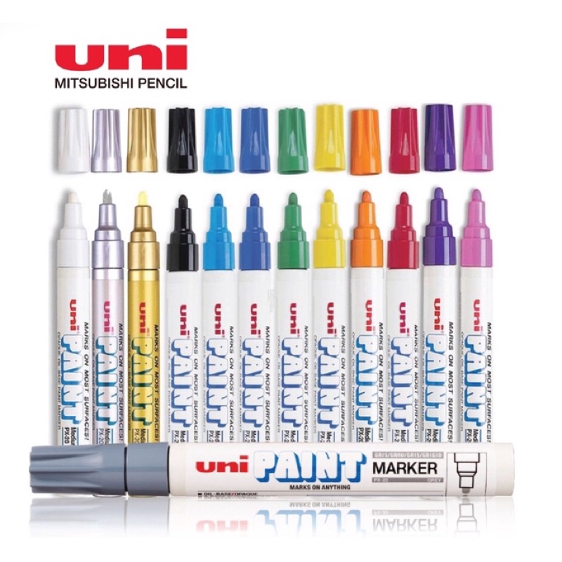 Uni Paint Marker PX-21 Fine / PX-20 Medium Point @Cassandra8526 ...
