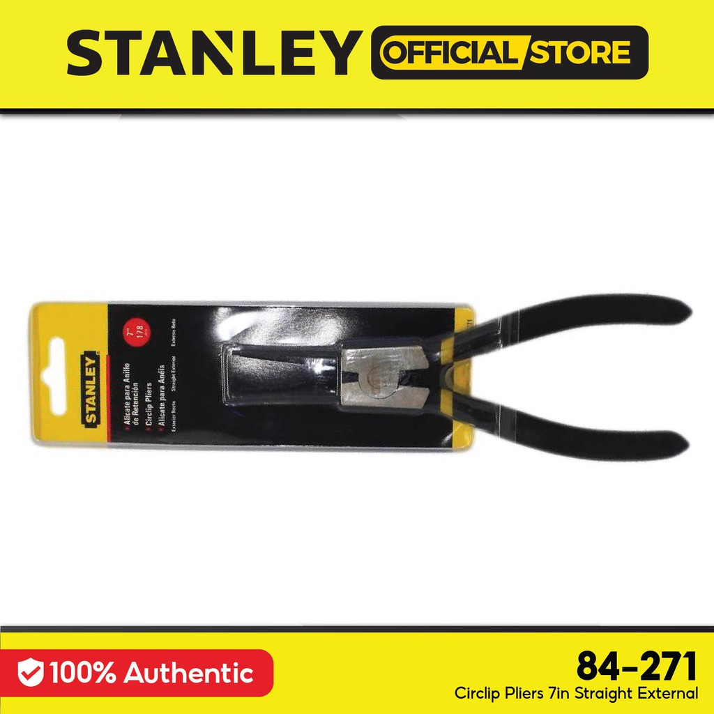 Stanley 84-271-S (84-271) Circlip Pliers 7in Straight External | Shopee ...