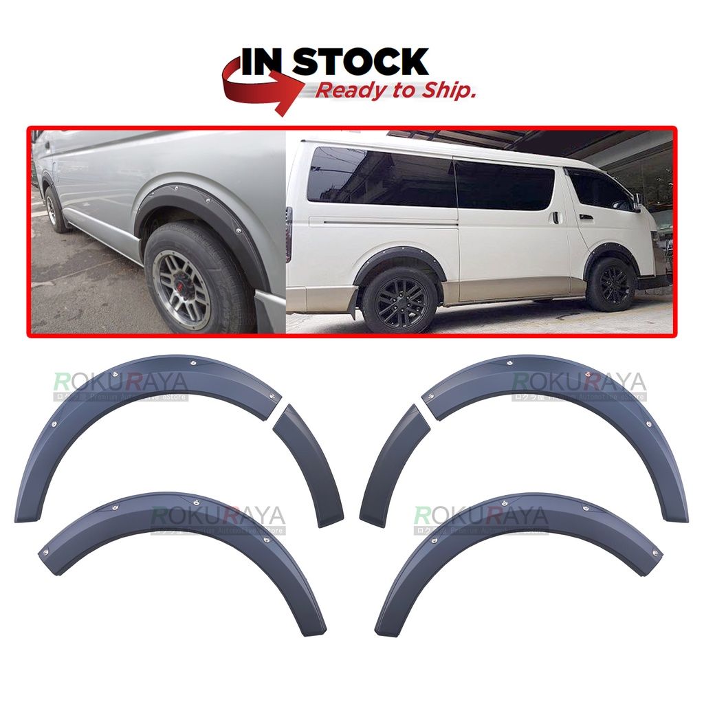 Toyota Hiace KDH200 H200 5th Gen (2004 2018) Front Rear Side Fender ...