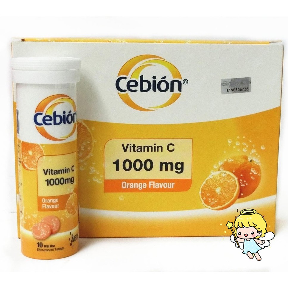 [READY STOCK] Cebion Vitamin C 1000mg Effervescent (1 Tube/1 Box 4 ...