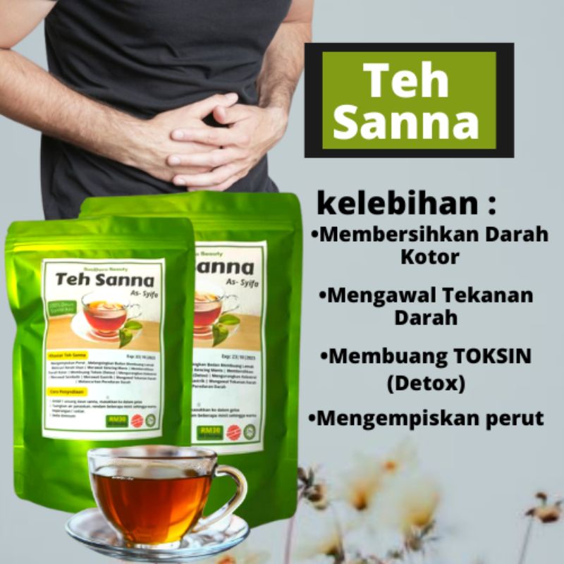Original sanna Tea 100% Teh kurus Teh sanna | Badan Mantap Slimming Tea ...