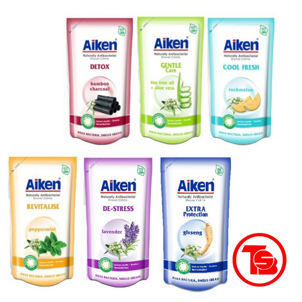 Aiken Antibacterial Shower Cream Refill 850ml | Shopee Malaysia