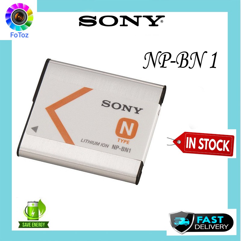 Sony NP-BN1 Rechargeable Lithium-ion Battery Pack . | Shopee Malaysia
