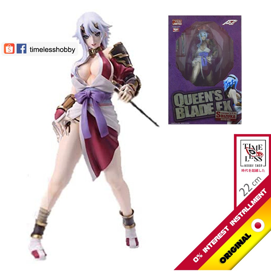 MegaHouse Excellent Model Shizuka Ninja ver Limited Queen's Blade EX Hobby Japan Alpha Omega 正版 ...