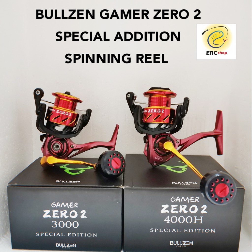 BULLZEN GAMER ZERO 2 Special Edition Spinning Reel 2021 | Shopee Malaysia