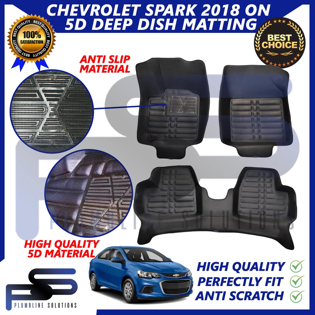 5D / TPE Deep Dish for Suzuki Swift 2012 - 2023 Deep Dish Car Matting ...