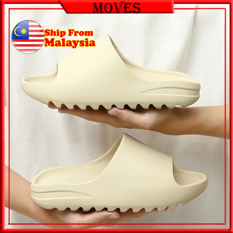 MOVES Yeezy Slide Kanye Men's and Women's Casual Slippers Lelaki ...