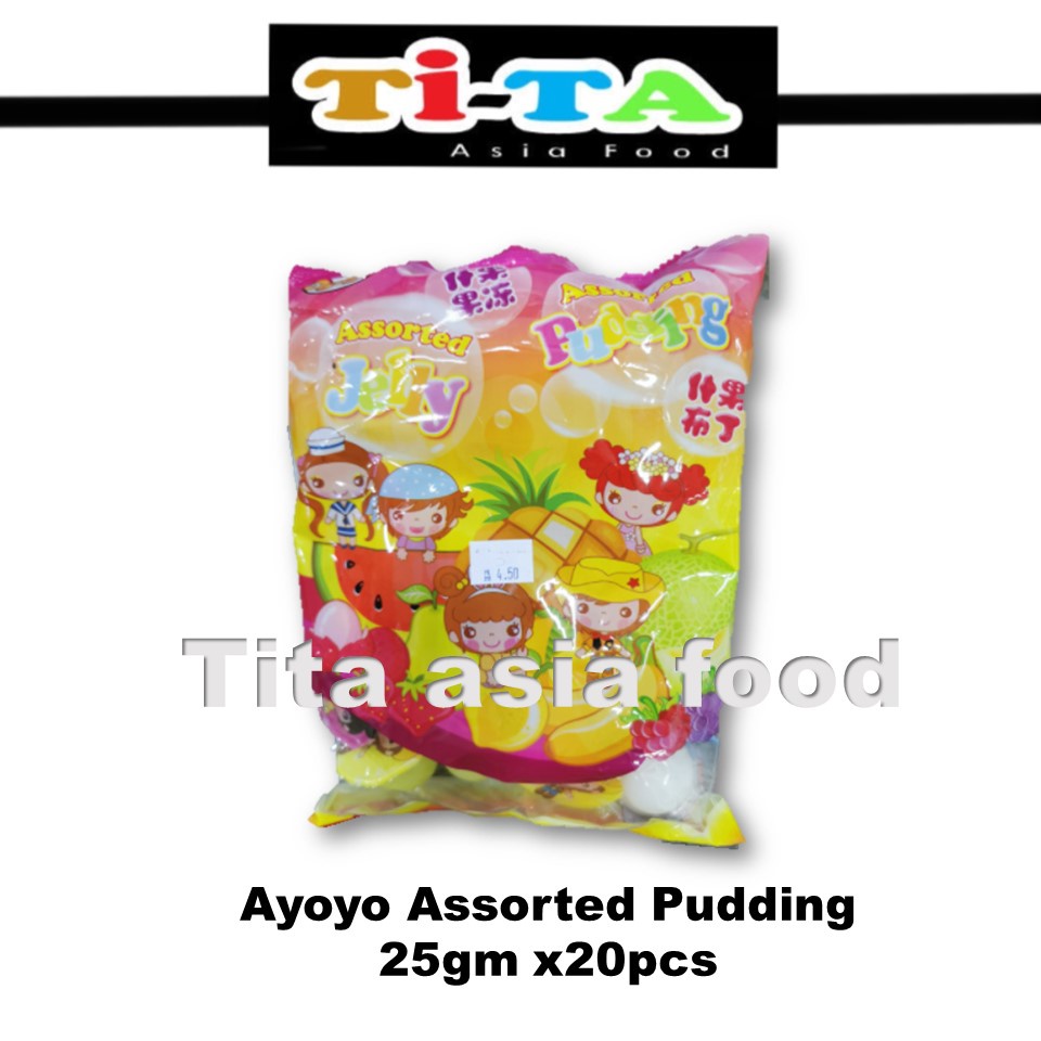 Tita Ayoyo Assorted Pudding(25gm x20pcs) | Shopee Malaysia