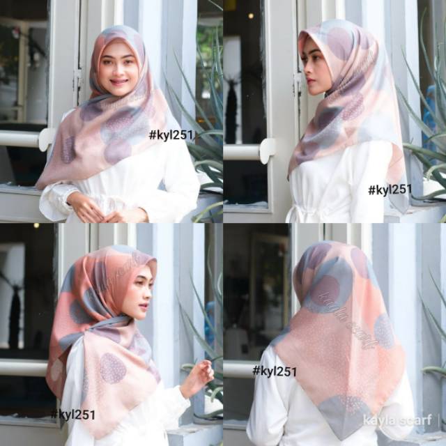 Premium Laser Cut Voal Motif Rectangular Hijab / Wirma Motif Voal ...