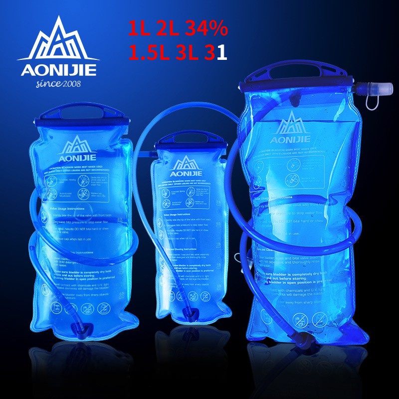 AONIJIE Hydration Water Bladder Bag 1L/1.5L/2L/3L | Shopee Malaysia