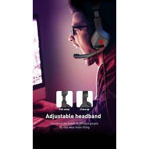 Recci REP-L23 Red Devils WIRED GAMING HEADPHONE WITH Mic | Shopee Malaysia