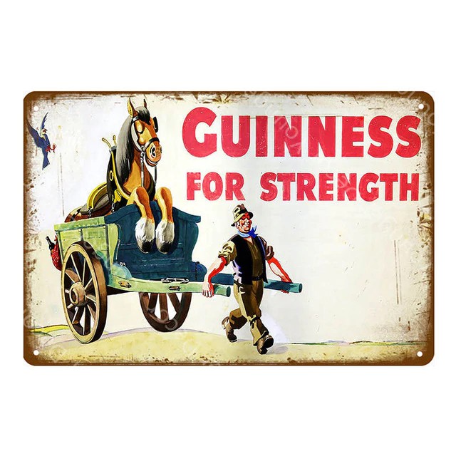 Guinness Gives You Strength Guinness Pub Sign For Sale In Co. Dublin