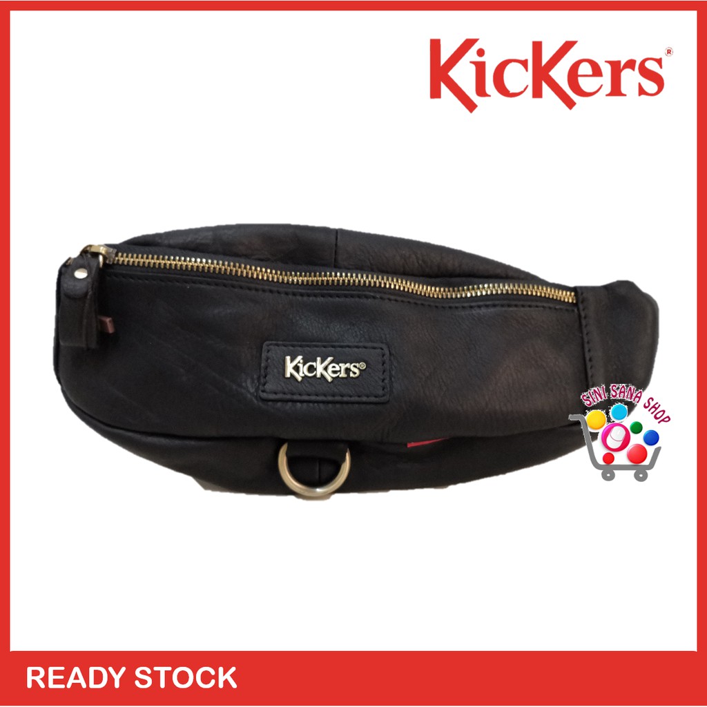 Kickers Genuine Leather Waist Bag 💯% Original (KIC-W-78203) | Shopee ...