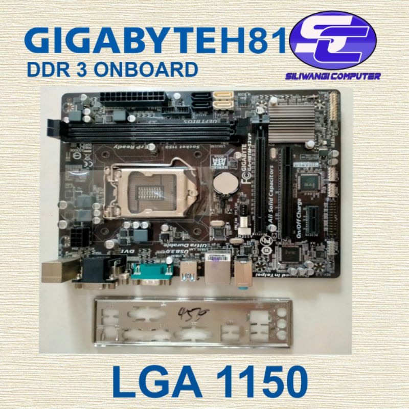 Mainboard LGA 1150 GIGABYTE H81 ASUS H81 | Shopee Malaysia