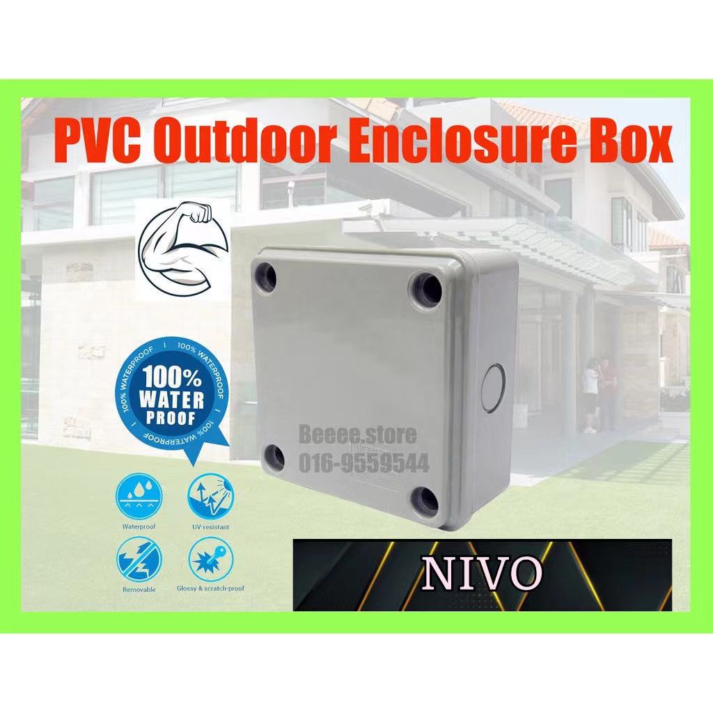 PVC Outdoor Enclosure Box PVC square outdoor Junction Box Waterproof ...