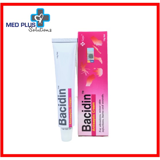 Bacidin Antiseptic Cream 15g (Exp:2/2029) | Shopee Malaysia