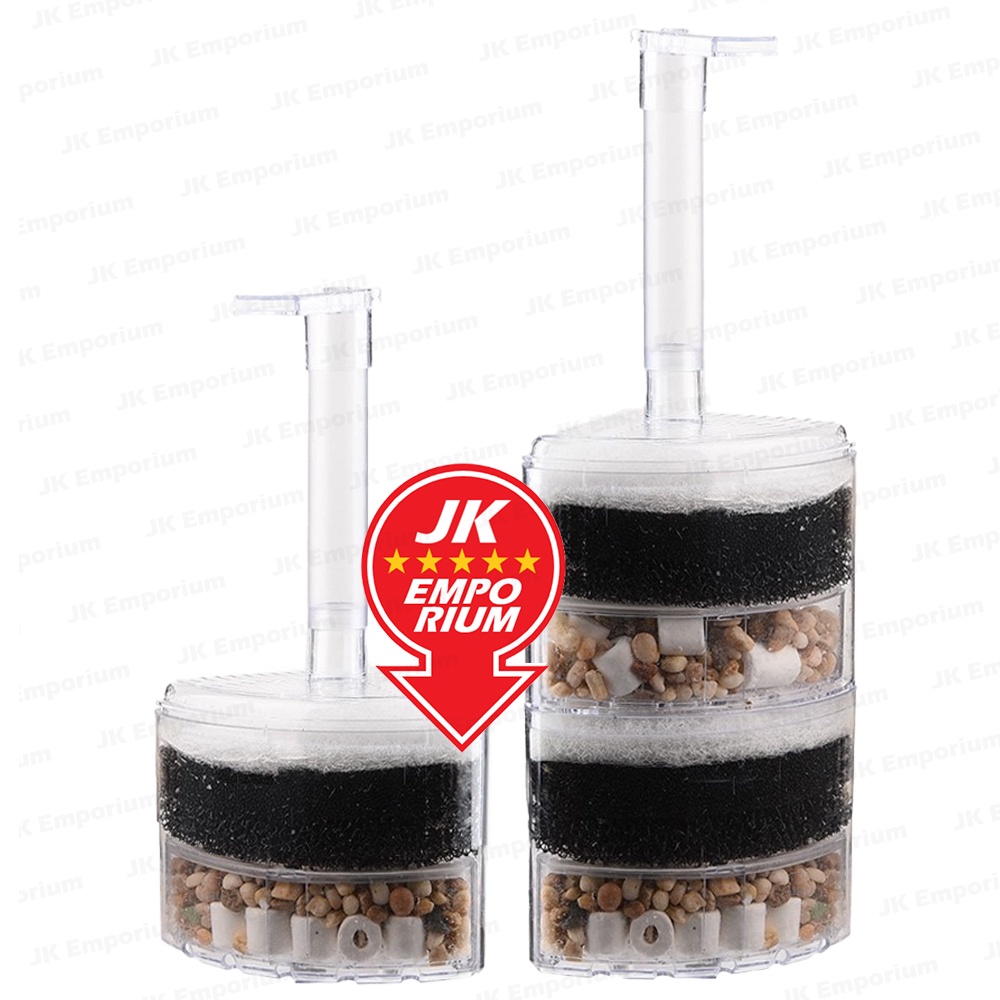 XinYou Multi Layer Corner Bubble Filter For Aquarium Fish Tank Air ...