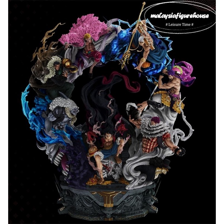 🔥PRE ORDER🔥ONE PIECE LUFFY THRONE CUSTOM MAKE GK RECAST RESIN FIGURE ...