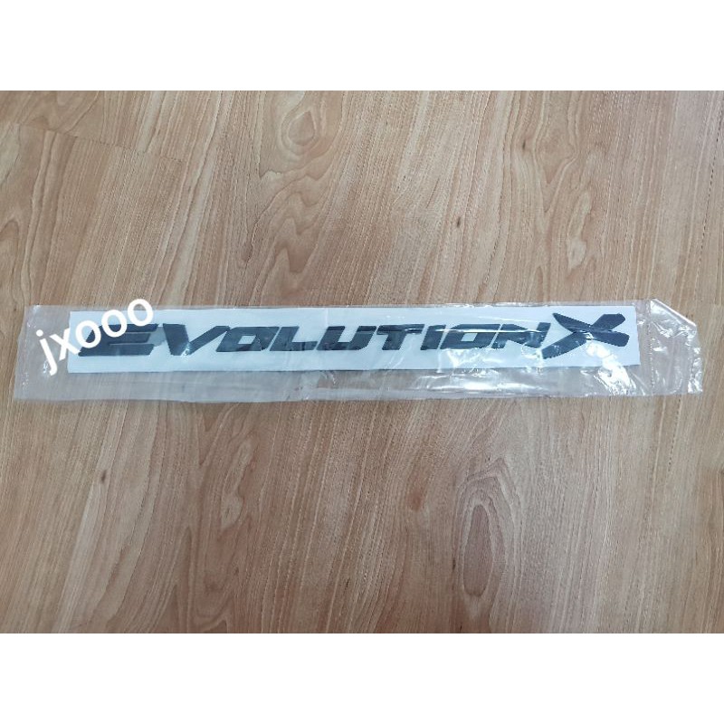 Evolution X Logo Badge 3D Design Sticker | Shopee Malaysia