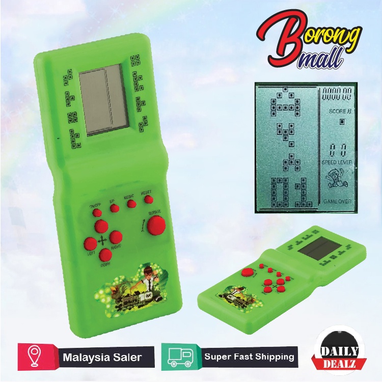 9999 in 1 Tetris Brick Games Classic Retro Nostalgic Multigame Station ...