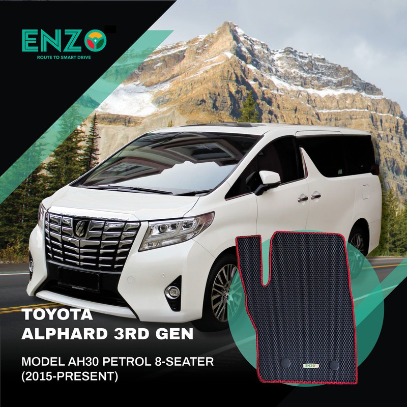 Toyota Alphard 3rd Gen Model AH30 Petrol 8 Seater - Enzo Customised Car ...