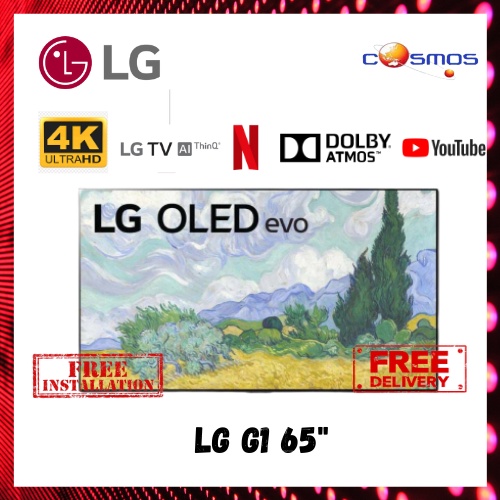 LG G1 65 Inch 4K Smart SELF-LIT OLED Evo TV With AI ThinQ® (2021) LG ...