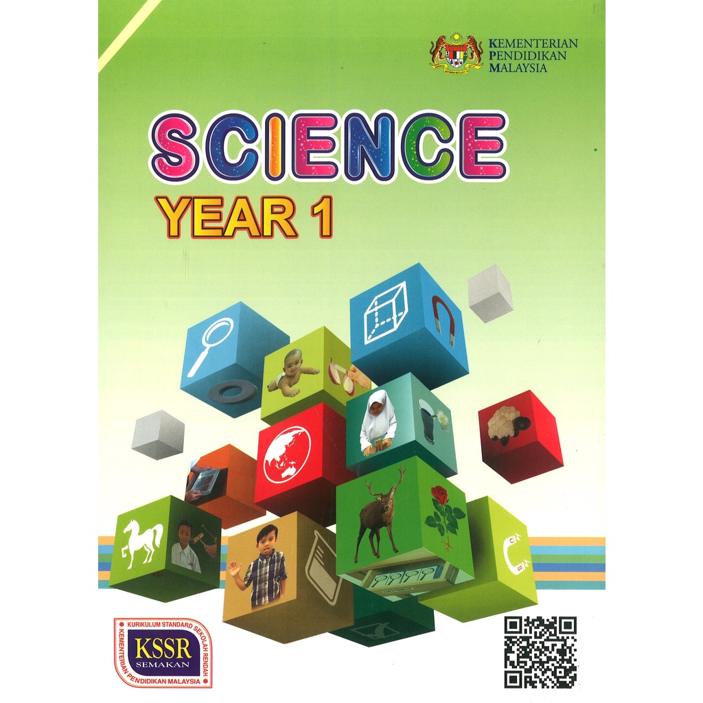 BUKU TEKS SCIENCE YEAR 1 (ENGLISH VERSION) | Shopee Malaysia