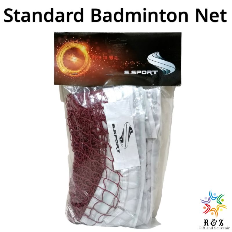 S.Sport Standard Badminton Net / Net Badminton / Net Bulu Tangkis 🔥 ...