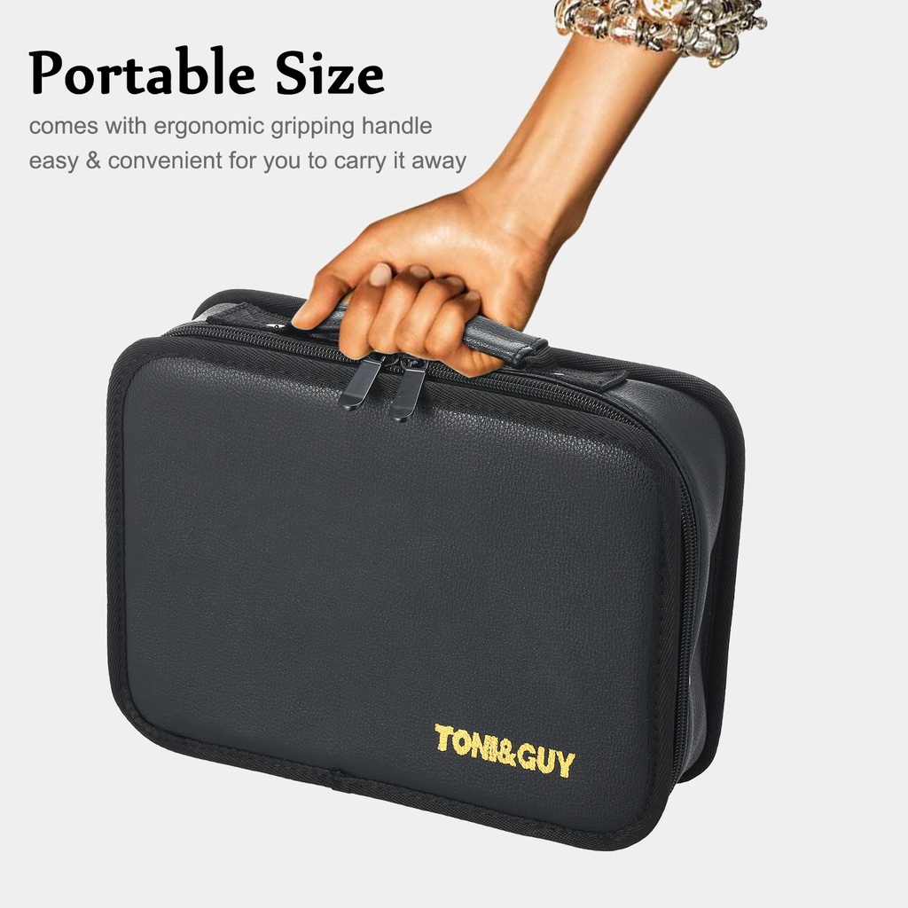 Spot Barber Bag Portable Waterproof Pu Leather Toniandguy Hairdressing