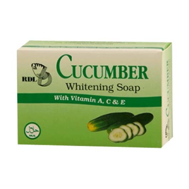 RDL Cucumber Whitening Soap | Shopee Malaysia