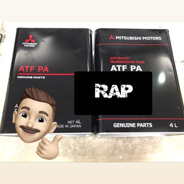MITSUBISHI TRITON VGT 2015~ KL3T ATF PA AUTO TRANSMISSION FLUID 100% ...