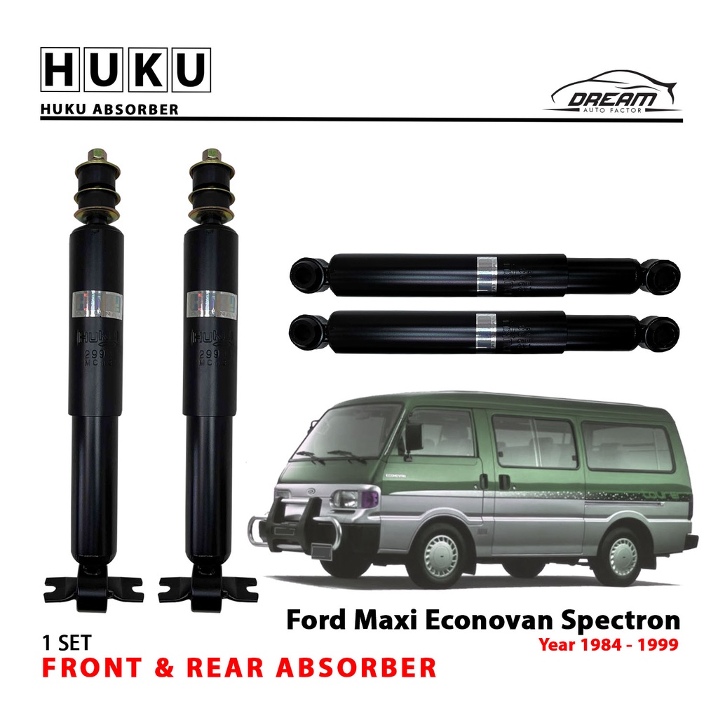 Ford Maxi Econovan Spectron HUKU Front And Rear Absorber 2994 2800 ...