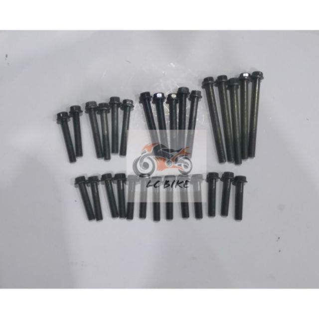 RXZ ENGINE SCREW SKRU NUT COMPLETE FULL SET ORIGINAL THAILAND | Shopee ...