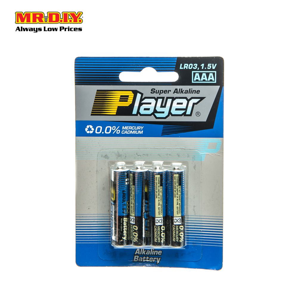 PLAYER Heavy Duty AAA Batteries | Shopee Malaysia