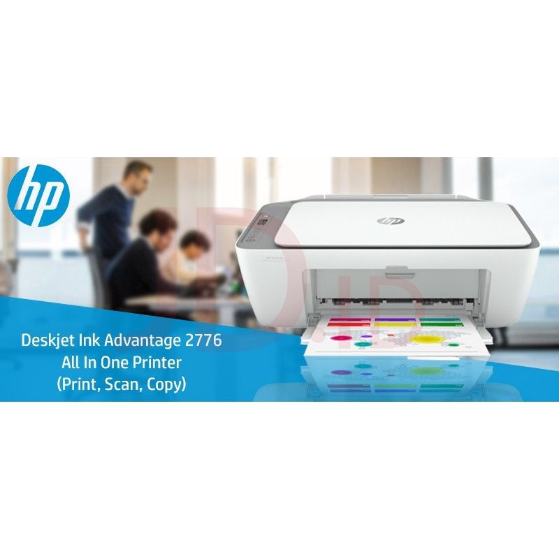 Hp Deskjet Ink Advantage 2776 wireless All-in-One Printer(print,scan,copy,) | Shopee Malaysia