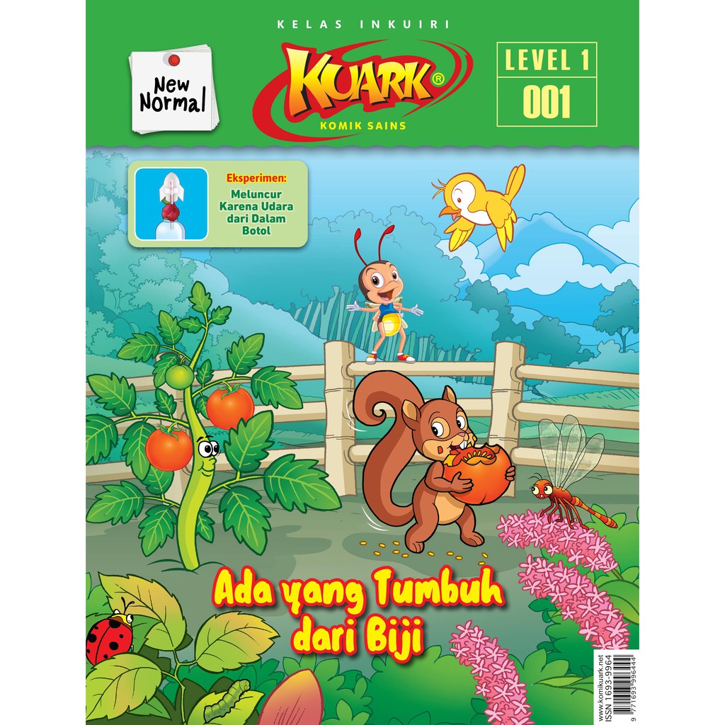 Kuark Science Comic Level I Number 001 Year XVII (New Normal) | Shopee ...