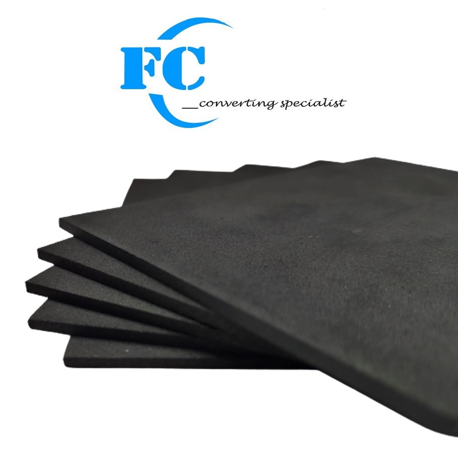 4mm EVA Foam Sheets Black Multipurpose Custom Size Soft Smooth DIY ...