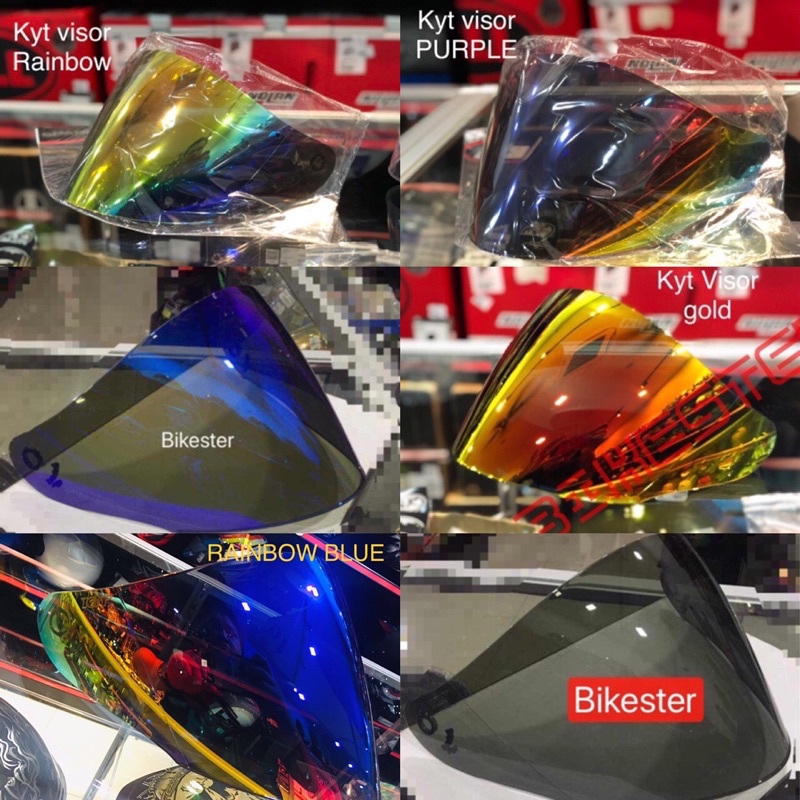 KYT visor color ORIGINAL KYT!! venom hellcat | Shopee Malaysia