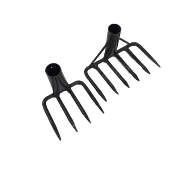 Cakar Besi Hitam 4,6,8,10,12 Gigi Outdoor Garden | Shopee Malaysia