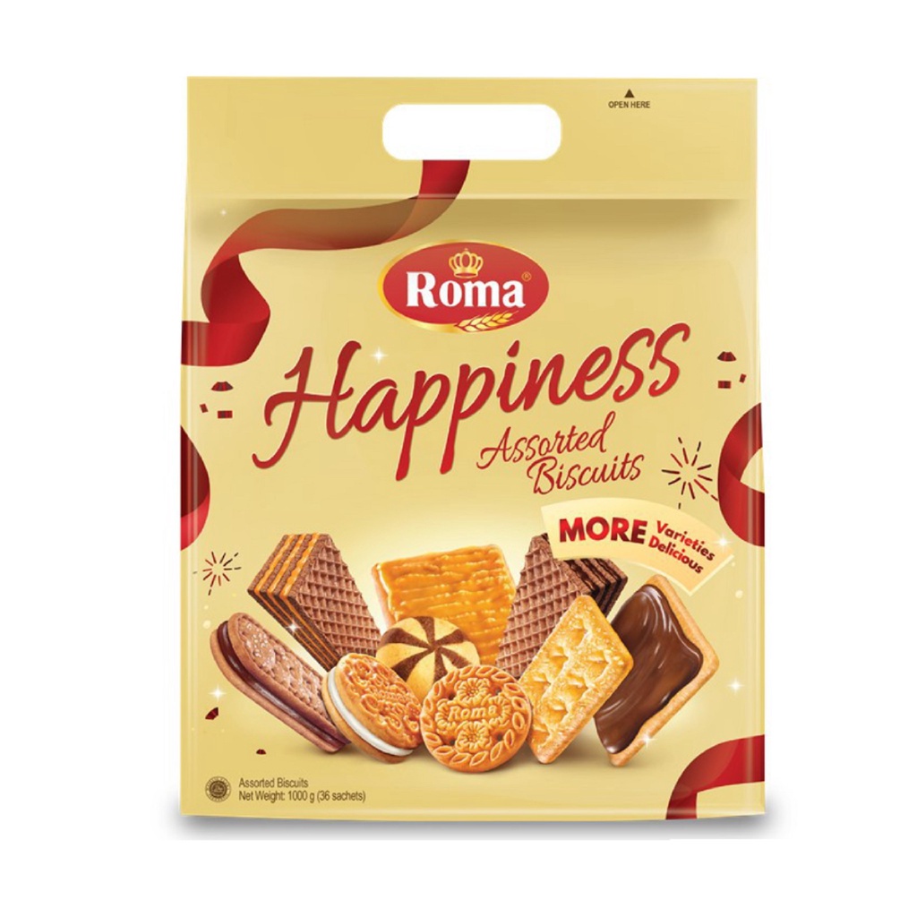 Roma Happiness Assorted Biscuit (1kg) | Shopee Malaysia