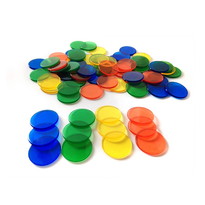 Transparent Colour Counters (1000 Pieces) | Shopee Malaysia