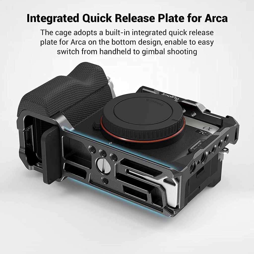 SmallRig Cage with Side Handle for Sony A7C Camera 3212B | Shopee Malaysia