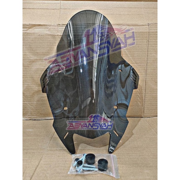 Windshield LEXI NEW LX155/ LEXI OLD 125 TDR Mini V2/V3 V4. Visor LEXI ...