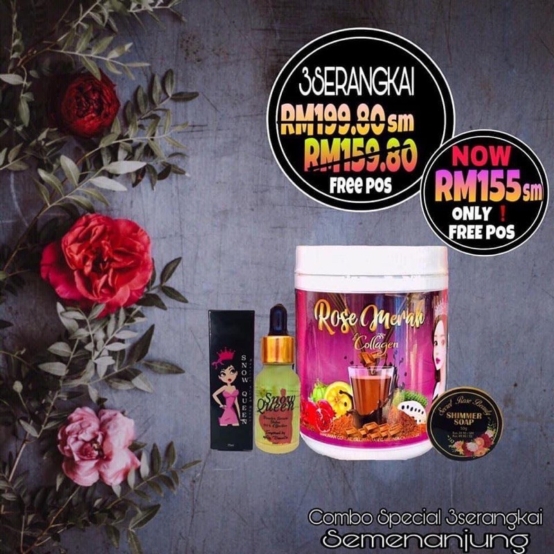 RMC SSOAP SERUMSNOW👑 (3SERANGKAI) | Shopee Malaysia