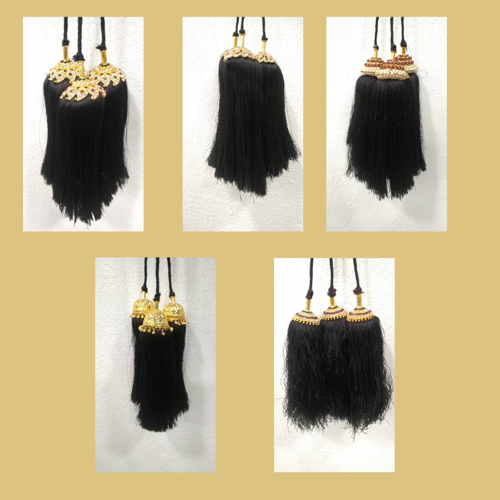 Women's Hair for fashion needs Kunjam addon | Shopee Malaysia