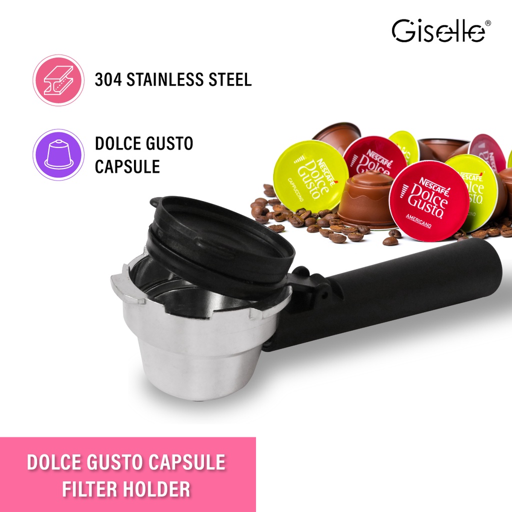Giselle Dolce Gusto Capsule Portafilter/ Filter Holder Only Compatible ...