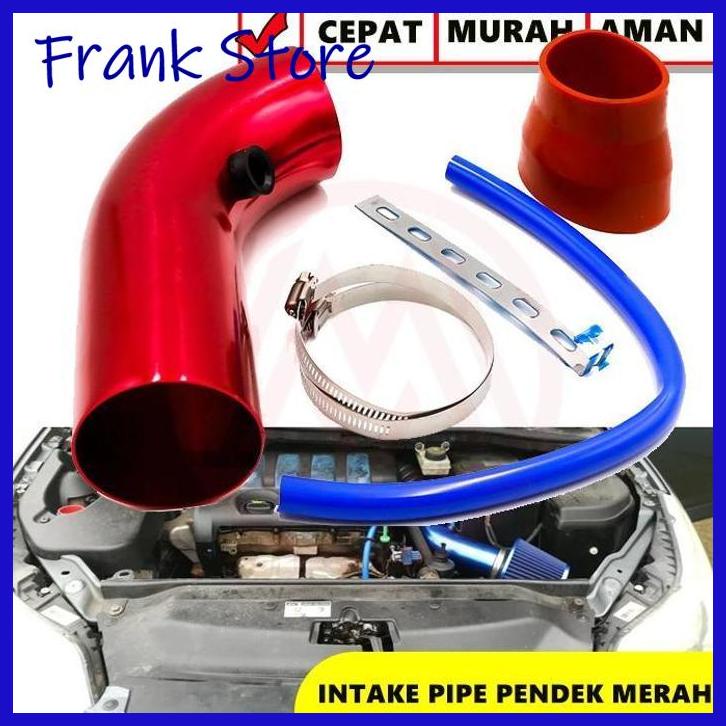 MERAH Intake PIPE SHORT SMALL UNIVERSAL RACING Water INTAKE PIPE Red ...